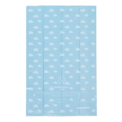 Top Paw® Dog Poop Bags - Extra Thick, Blue - Prints & Solids - 60 Count