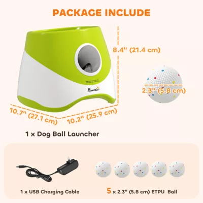 PawHut Automatic Dog Ball Launcher