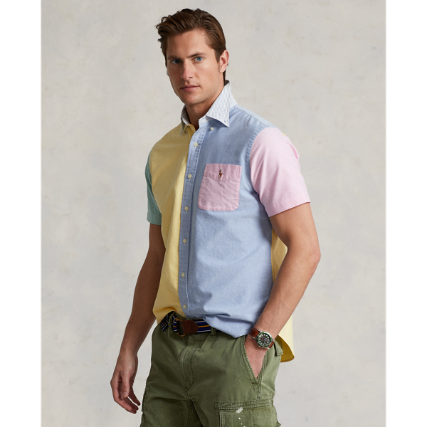 Ralph Lauren Classic Fit Oxford Fun Shirt In Solid Fun Shirt | ModeSens