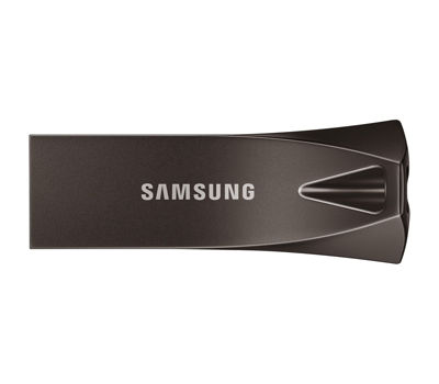 USB 3.1 Flash Drive BAR Plus 256GB Titan Gray Memory & Storage - MUF ...