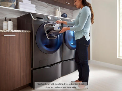 WF6500 4.5 cu. ft. AddWash™ Front Load Washer Washers - WF45K6500AV/A2 ...