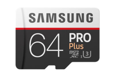 MicroSDXC PRO Plus Memory Card w/ Adapter 64GB (2017 Model) Memory ...