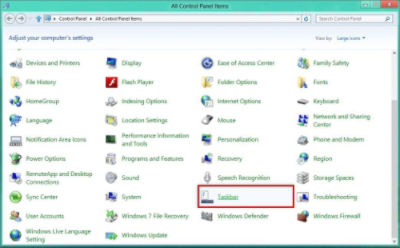 Why Does The Taskbar Appear On Both Monitors In Windows 8?