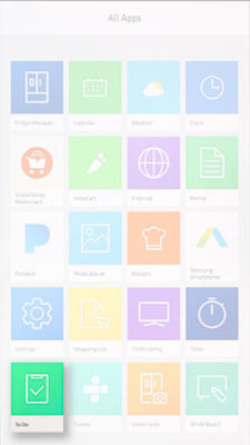 Personalizing the Home Screen on Family Hub