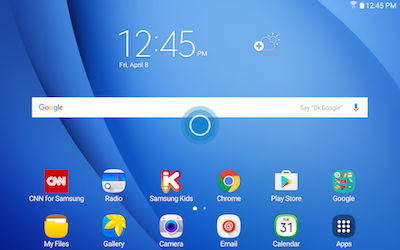 Customize the Home Screen Layout on Your Galaxy Tab A (SM-T280)