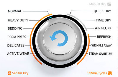 Selecting a Drying Cycle (DV45K6200)