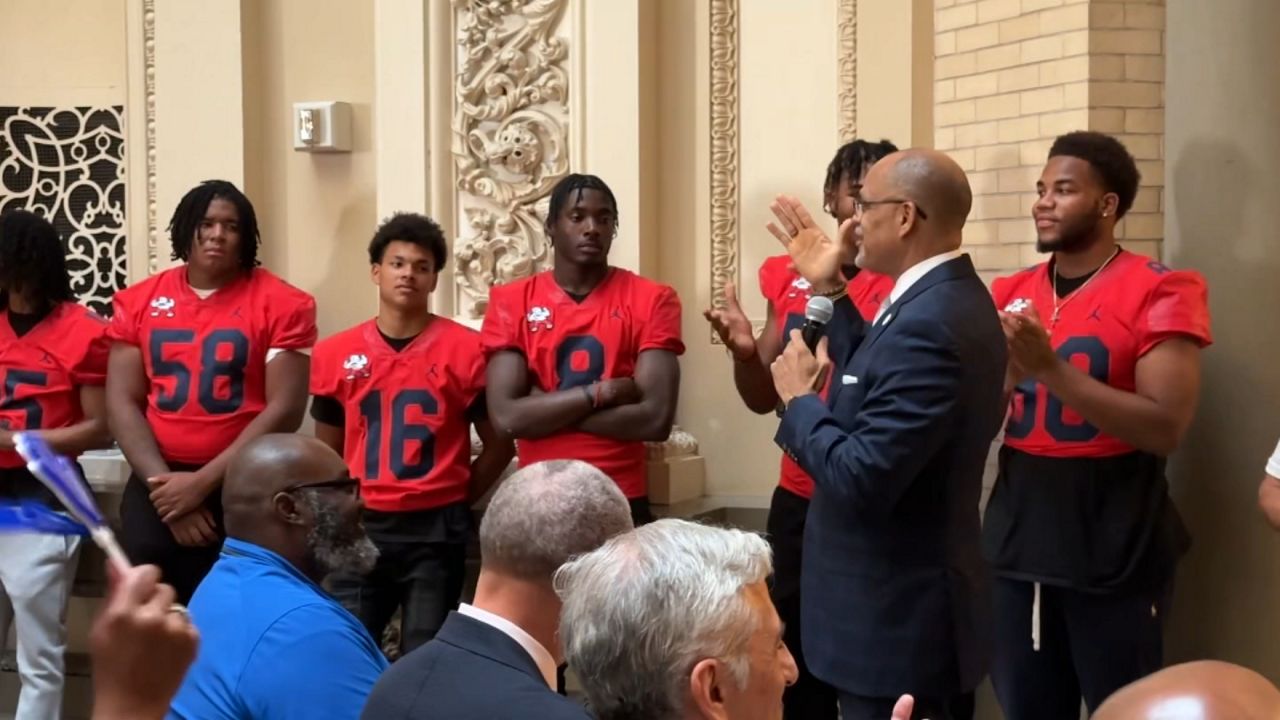 Erasmus Hall football team headed to London for game