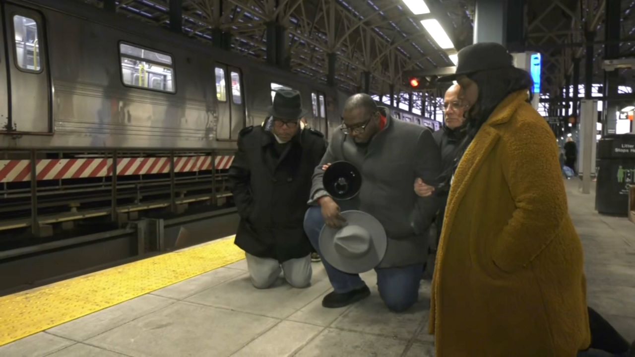 Vigil honors woman burned to death on subway