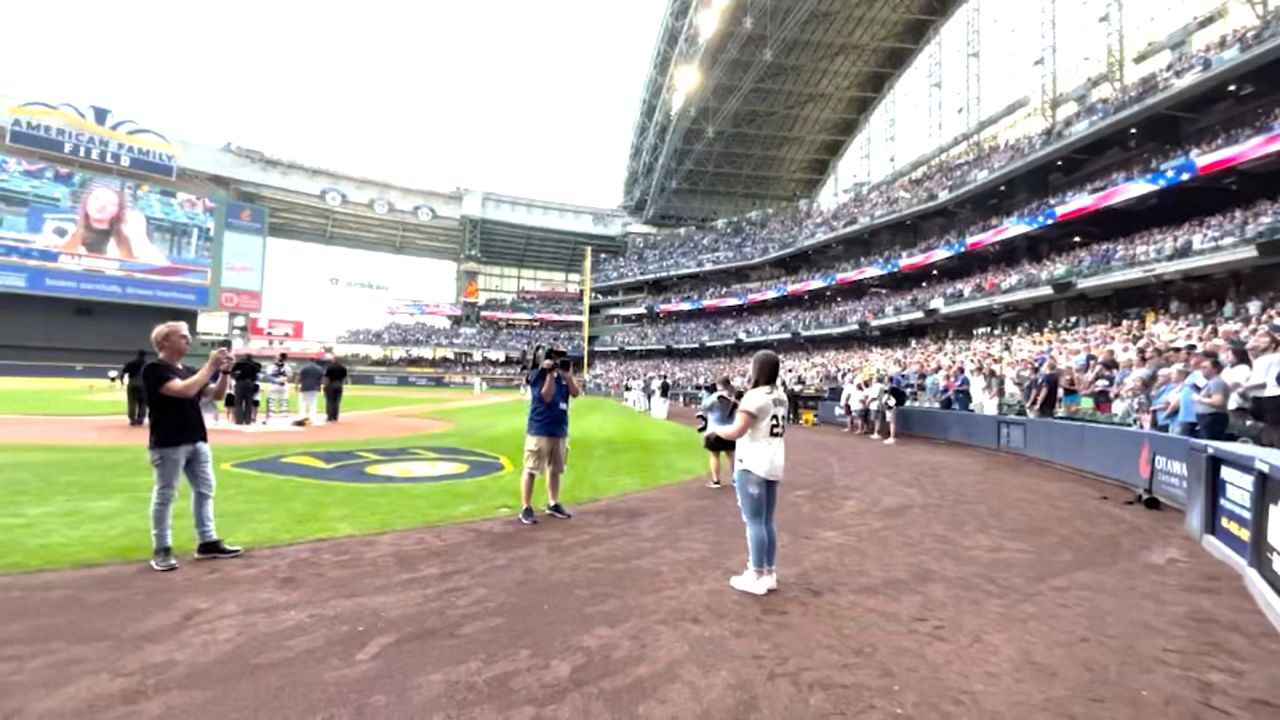 Meet Ali Berke, who wants to perform at every MLB stadium