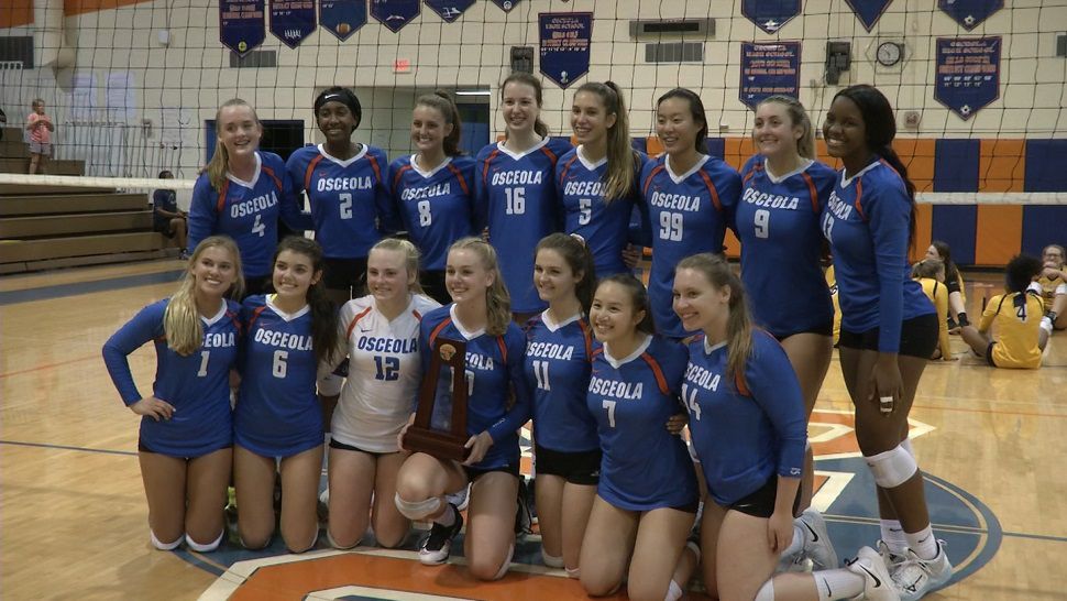 Osceola volleyball finishes perfect regular season