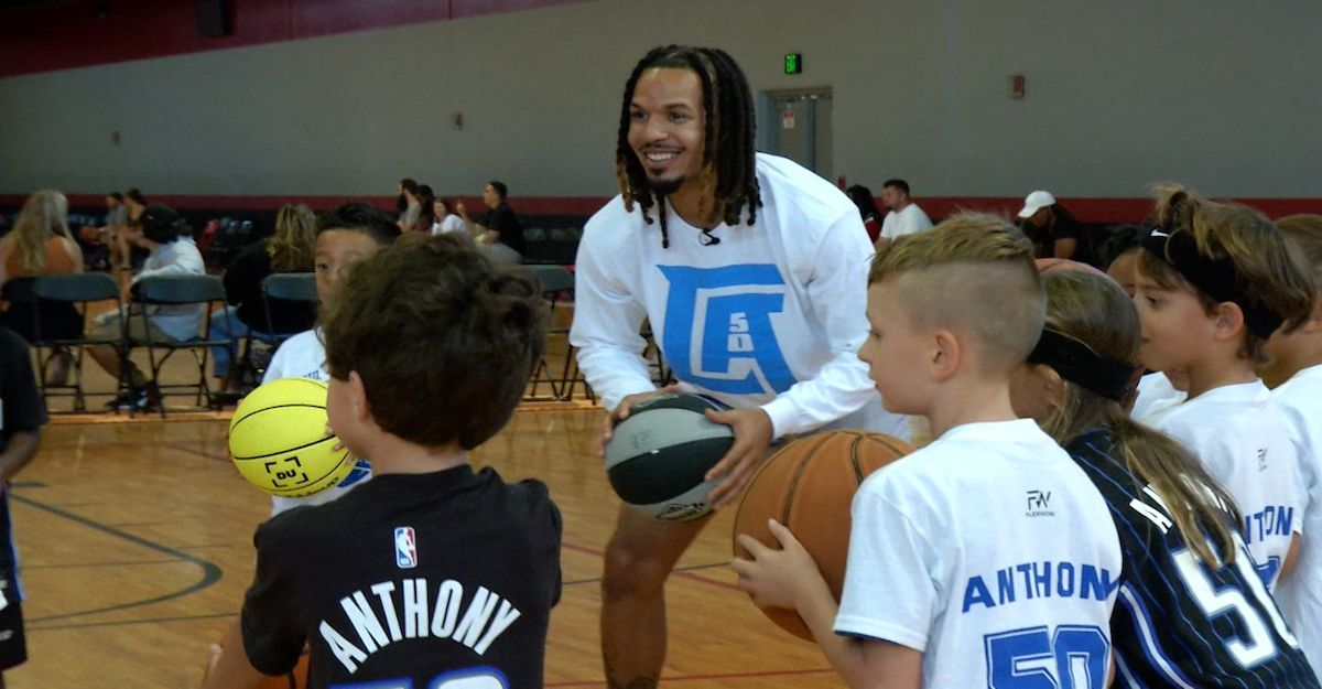 Kid at heart: Cole Anthony coming full circle at youth camp