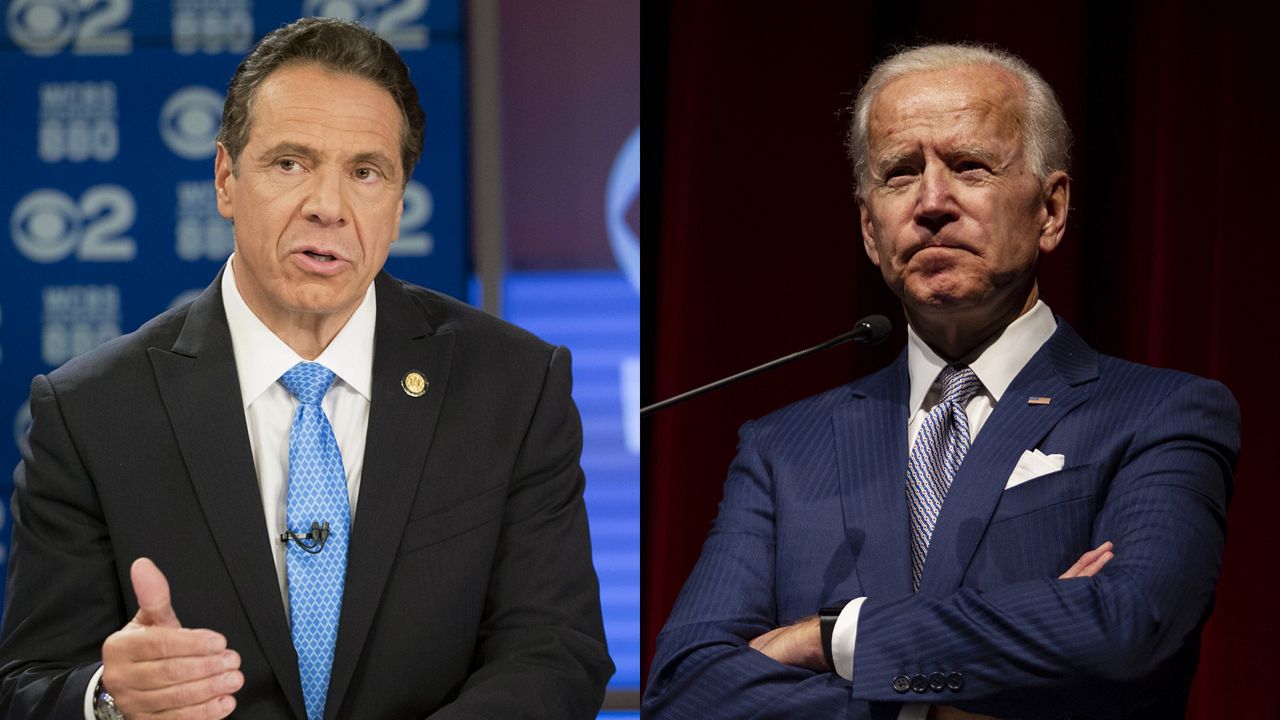 Andrew Cuomo says Joe Biden has best case for a 2020 presidential run