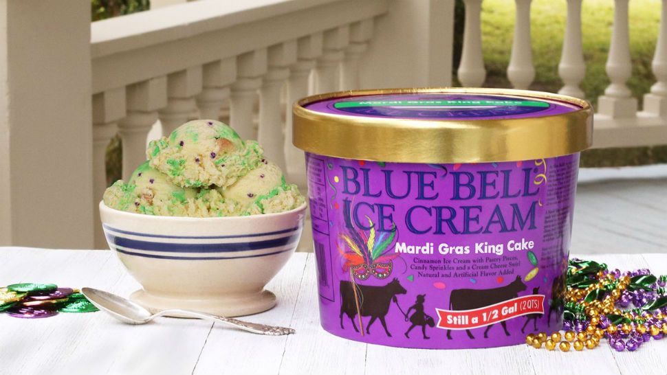 Blue Bell Released New Flavor for Mardi Gras