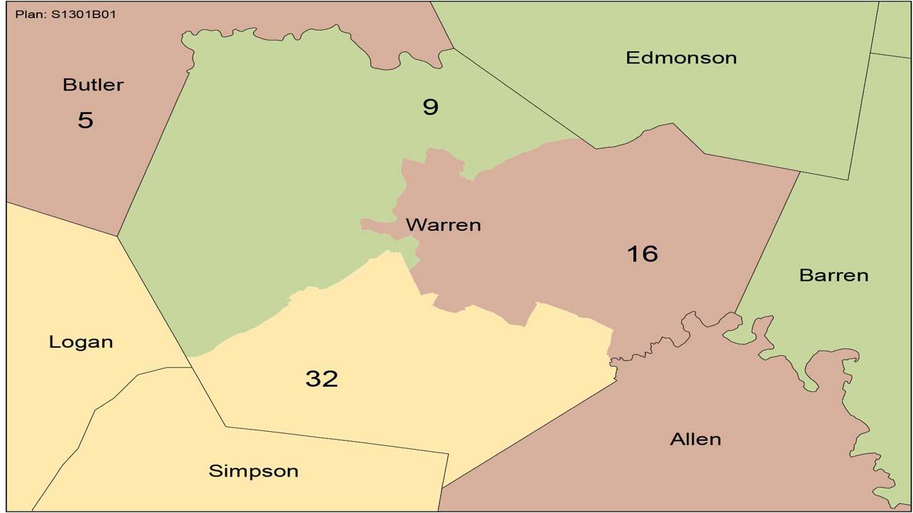 Kentucky Senate opens session with redistricting maps