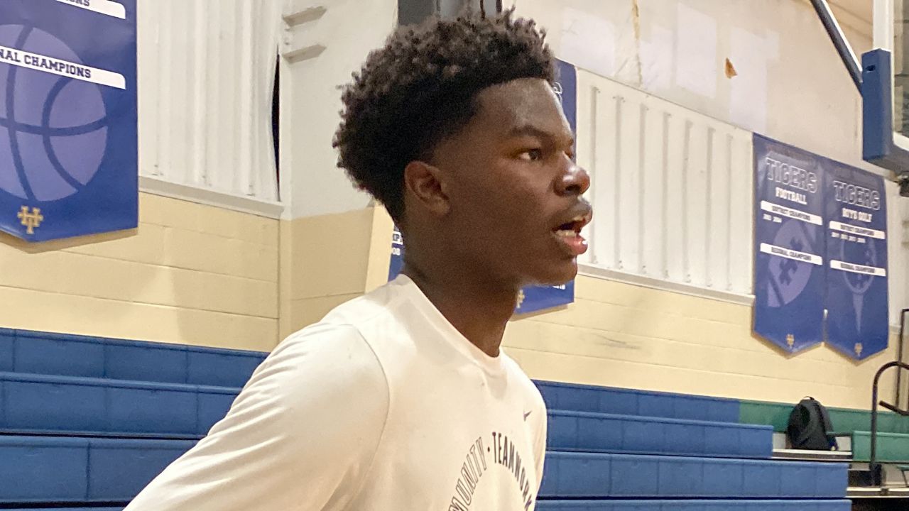 Holy Trinity's Caleb Gaskins is a star on the rise