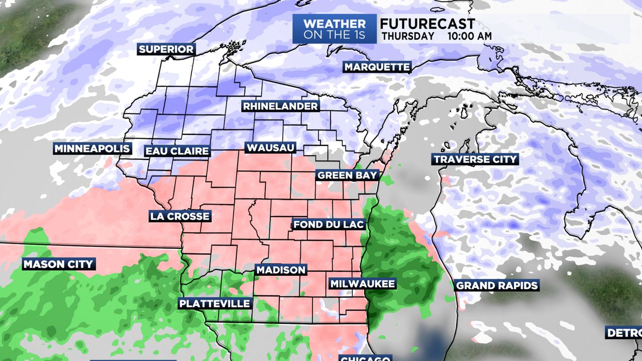 Wisconsin Wednesday Night Forecast