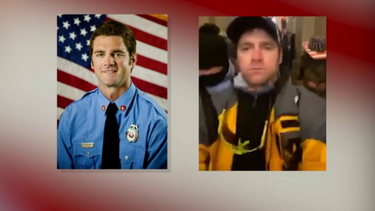 Videos Appears to Show Sanford Firefighter Among Capitol Mob