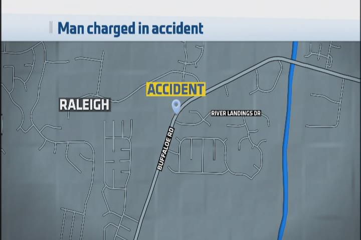 Raleigh Man Charged With DWI After Car Crash