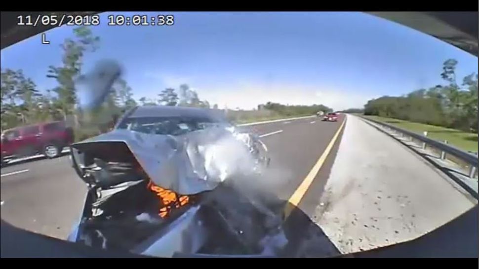 FHP Reminds Drivers of Move Over Law After I-75 Crash Involving Trooper