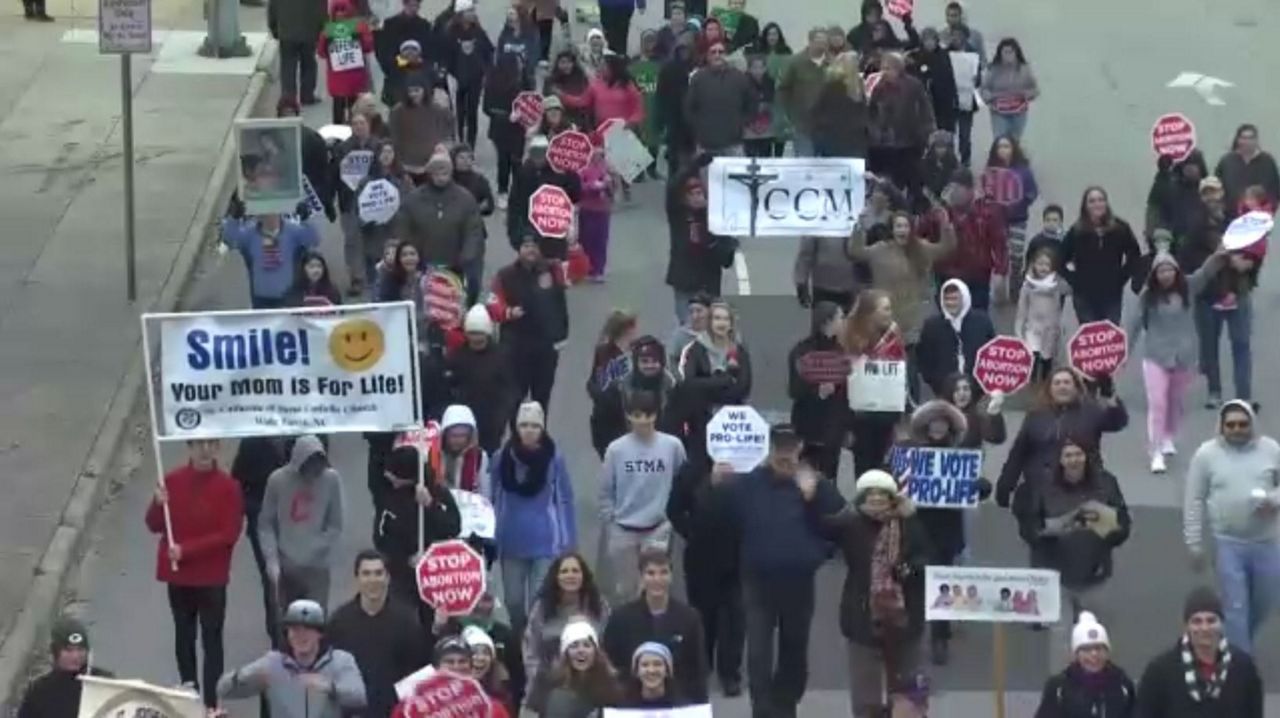 March for Life Rally Draws Statewide Crowd