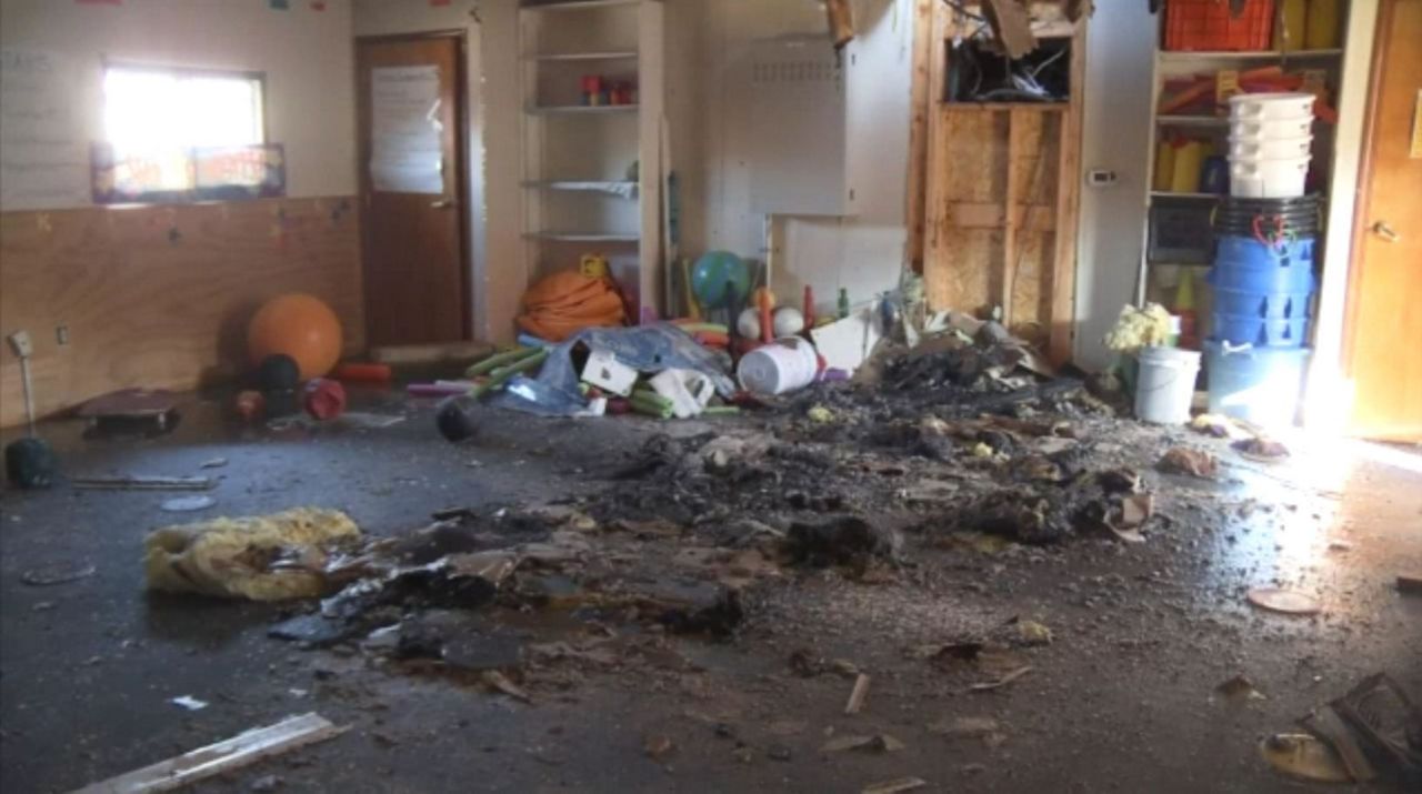 Students Safely Escape Fire in Mobile Classroom