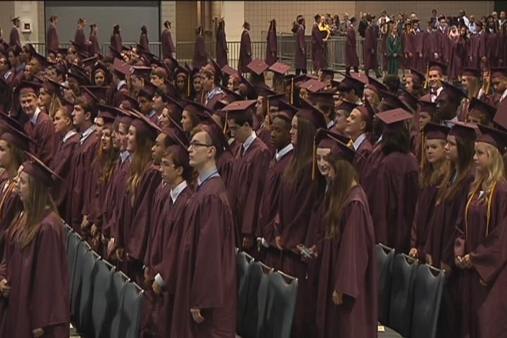 Green Hope High School Graduation Held at Raleigh Convention Center