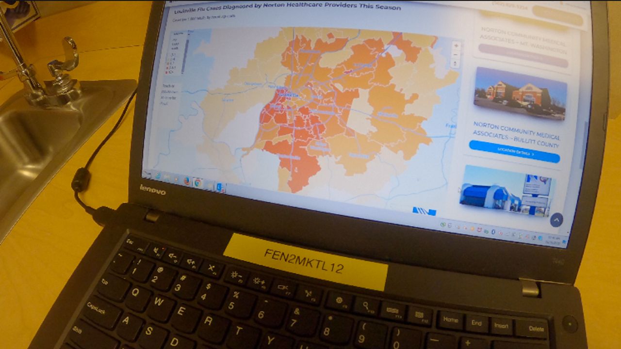 Flu Activity Map