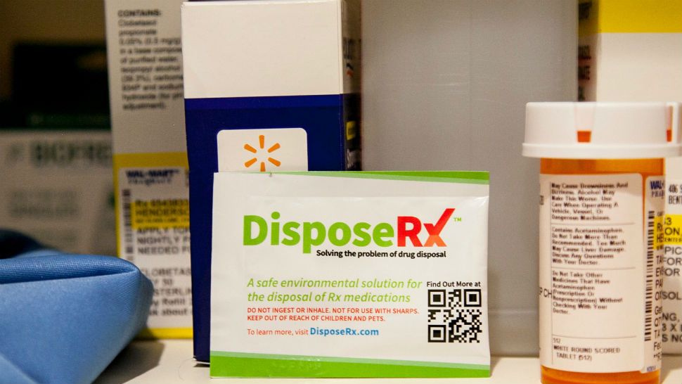 Walmart offering packets to jellify leftover opioids