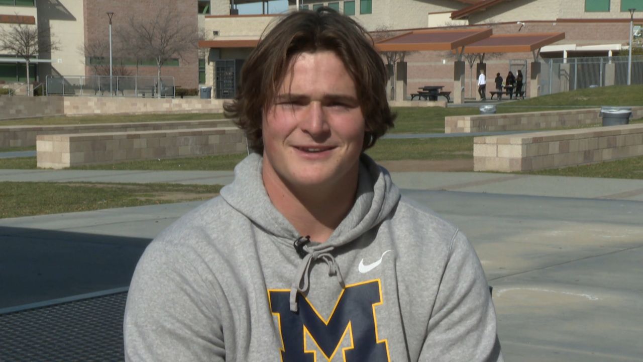 Murrieta Mesa's Cade Moran shines on and off campus