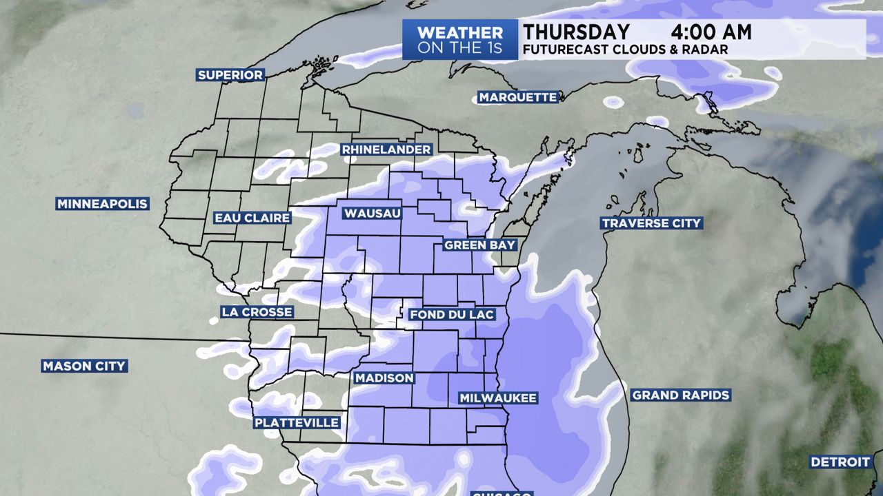 Wisconsin Wednesday Night Forecast