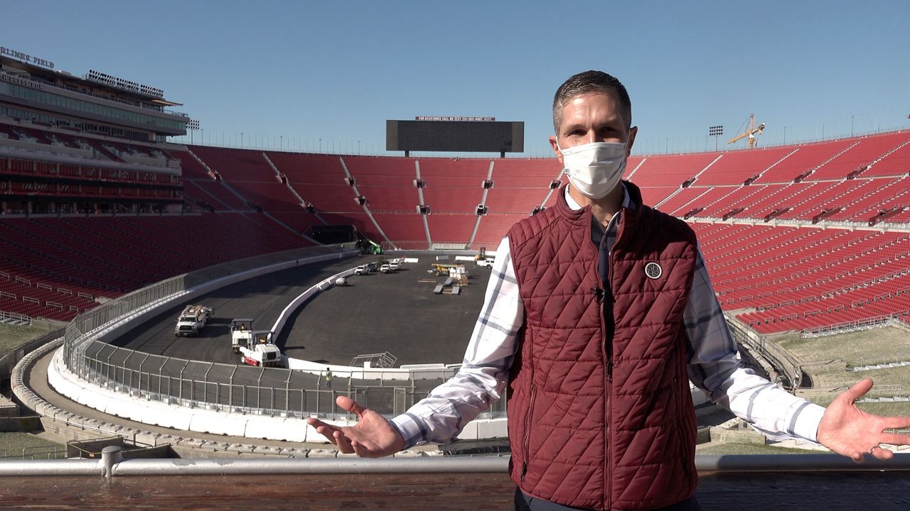 How NASCAR transformed LA Coliseum into a racetrack