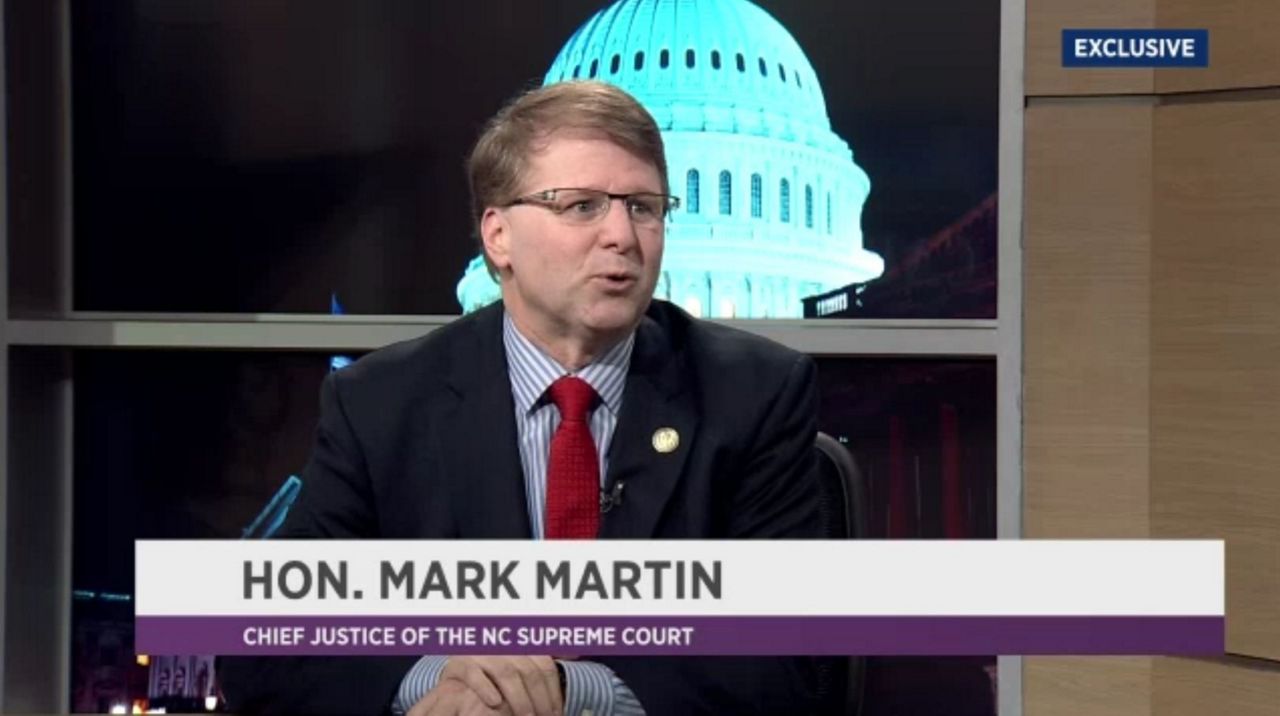 INTERVIEW: Chief Justice Mark Martin Leaving the Bench