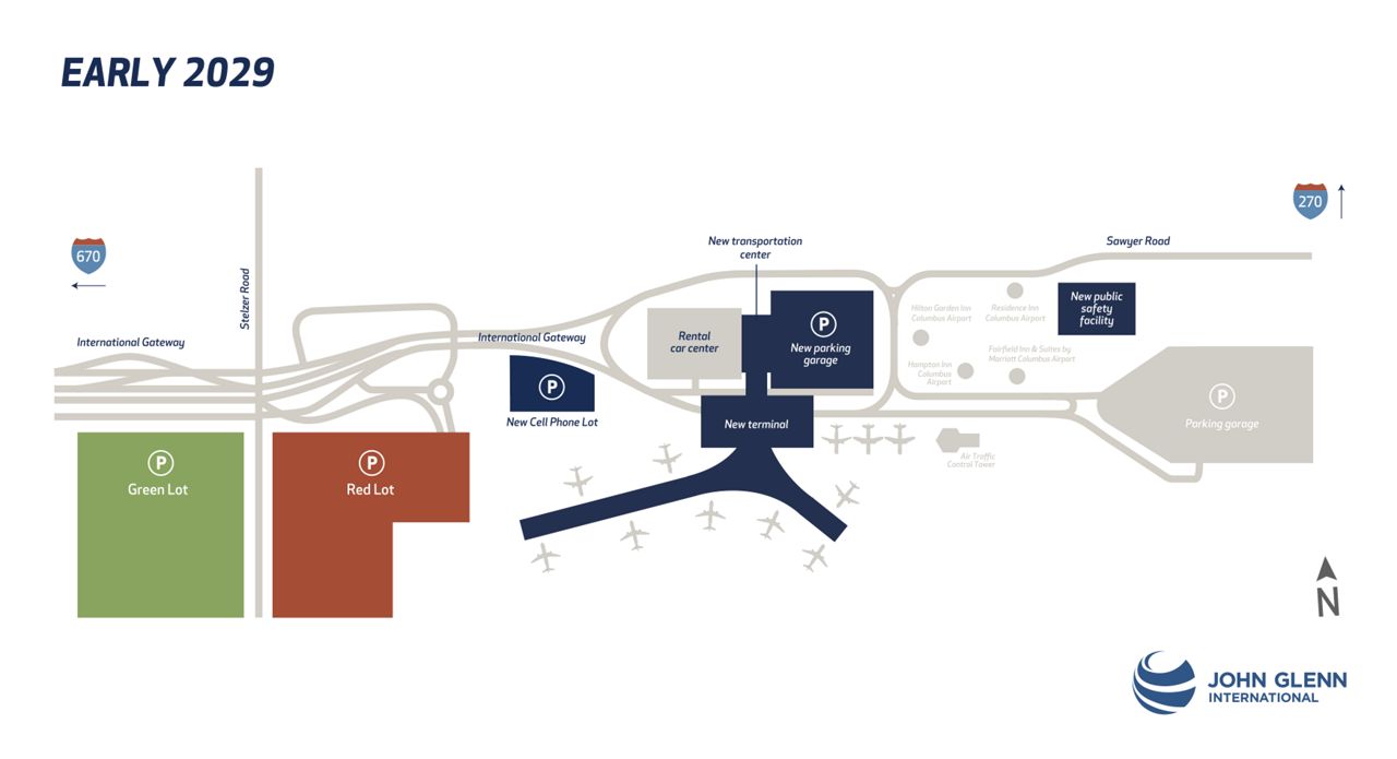 New terminal coming to John Glenn airport in Columbus