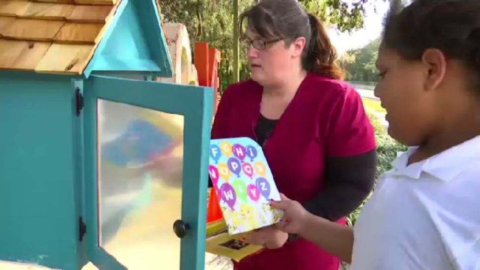 "Dreamboxes" Inspiring University Area Residents to Read, Donate Books