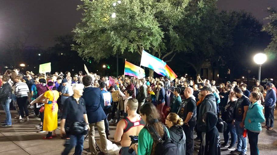LGBTQ+ Activists March to End Violence
