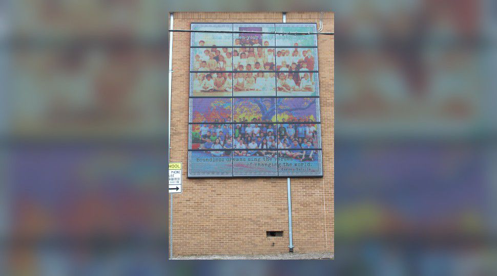 World's First Wall-Mounted Solar Mural Shows Historical Unity on San ...