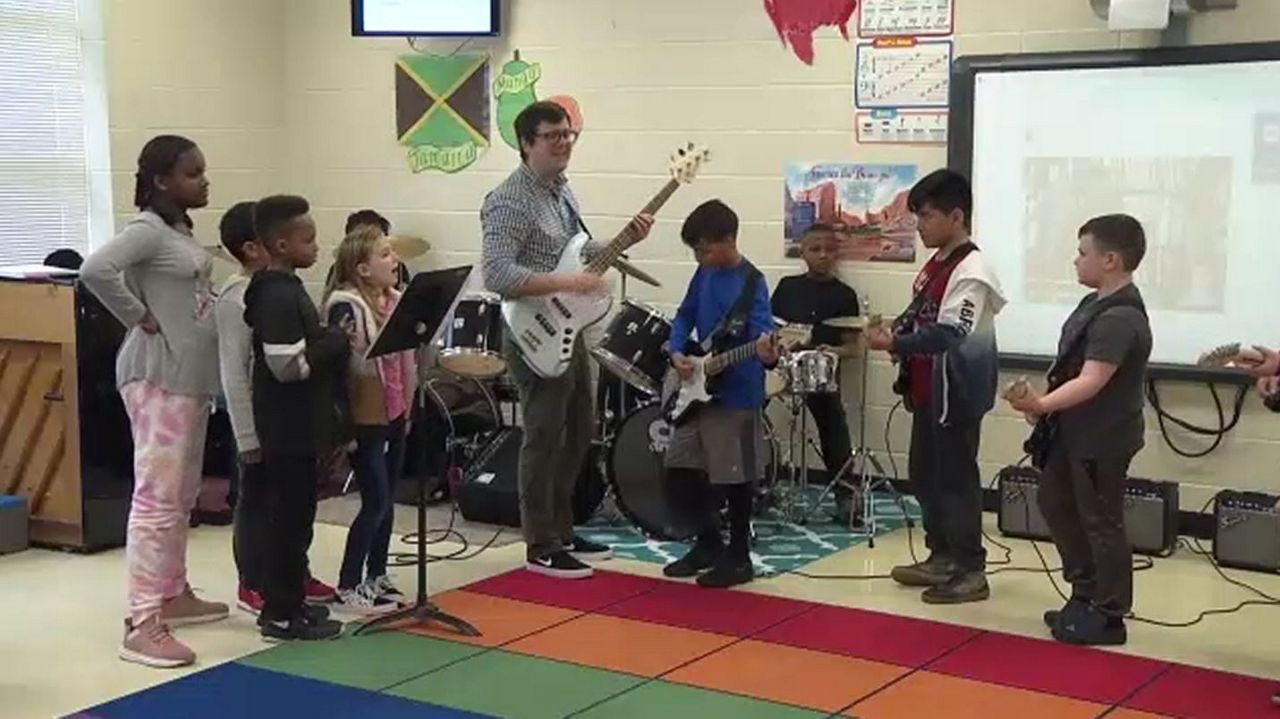 Union County Teacher Creates School Rock Band
