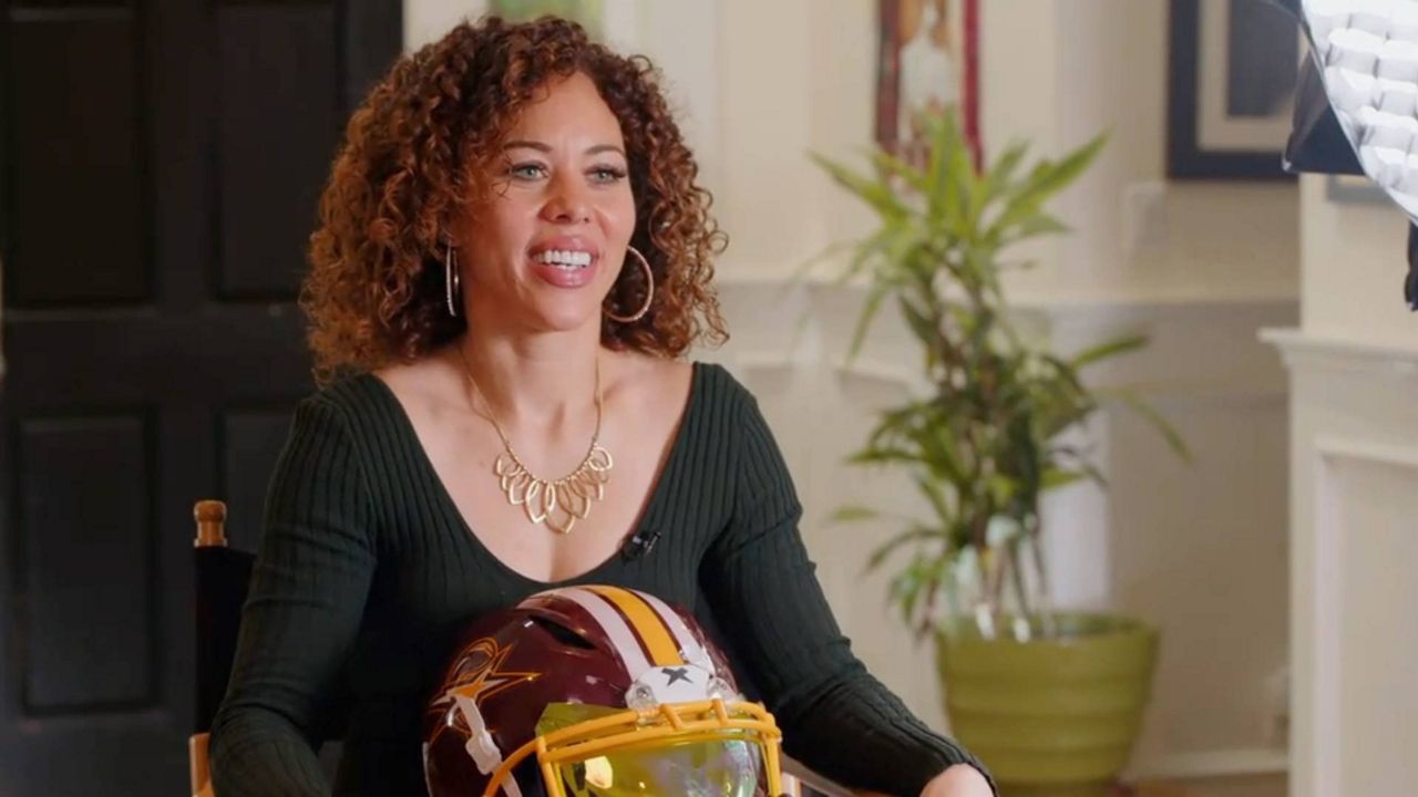 Women's professional football star on gender equality