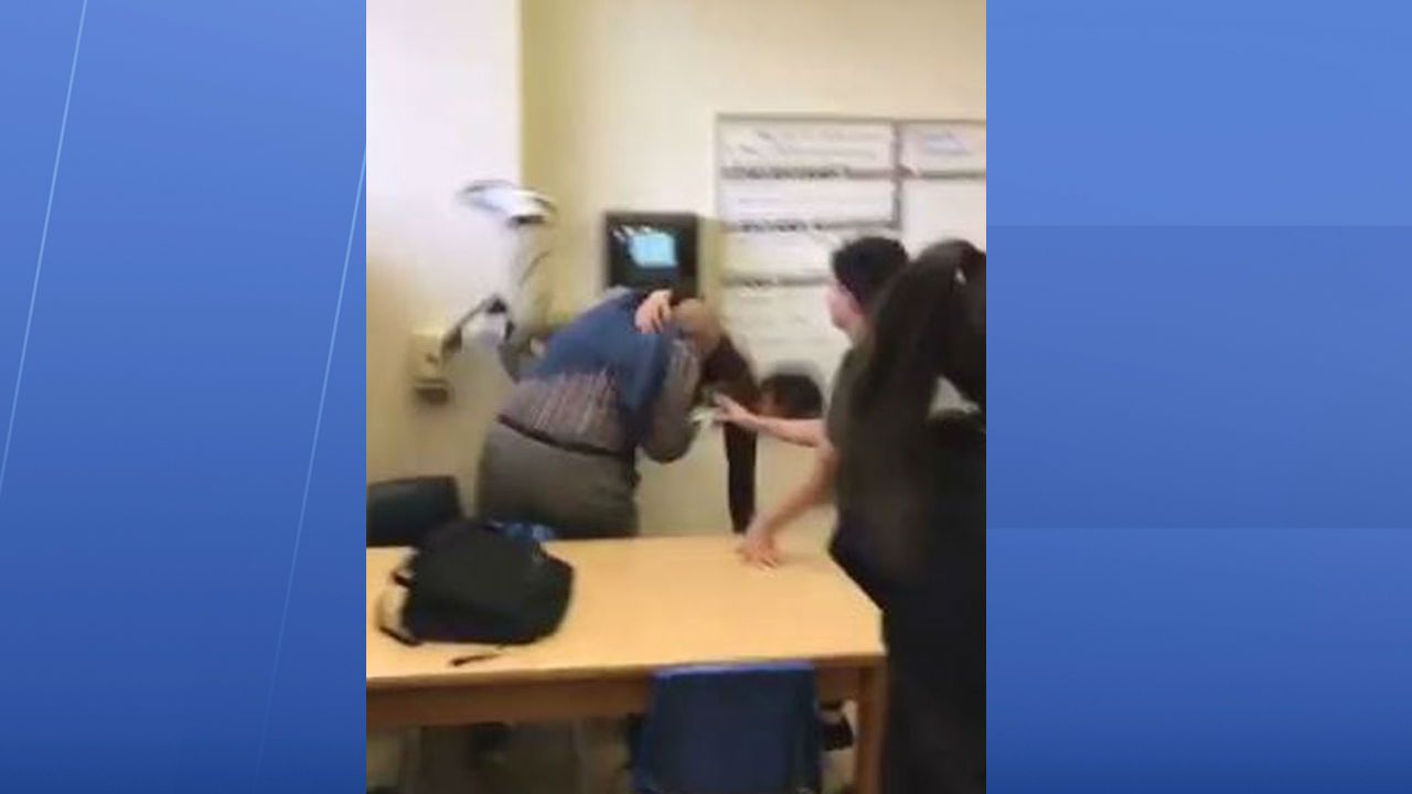 Social media video shows teacher body slamming middle school student in ...