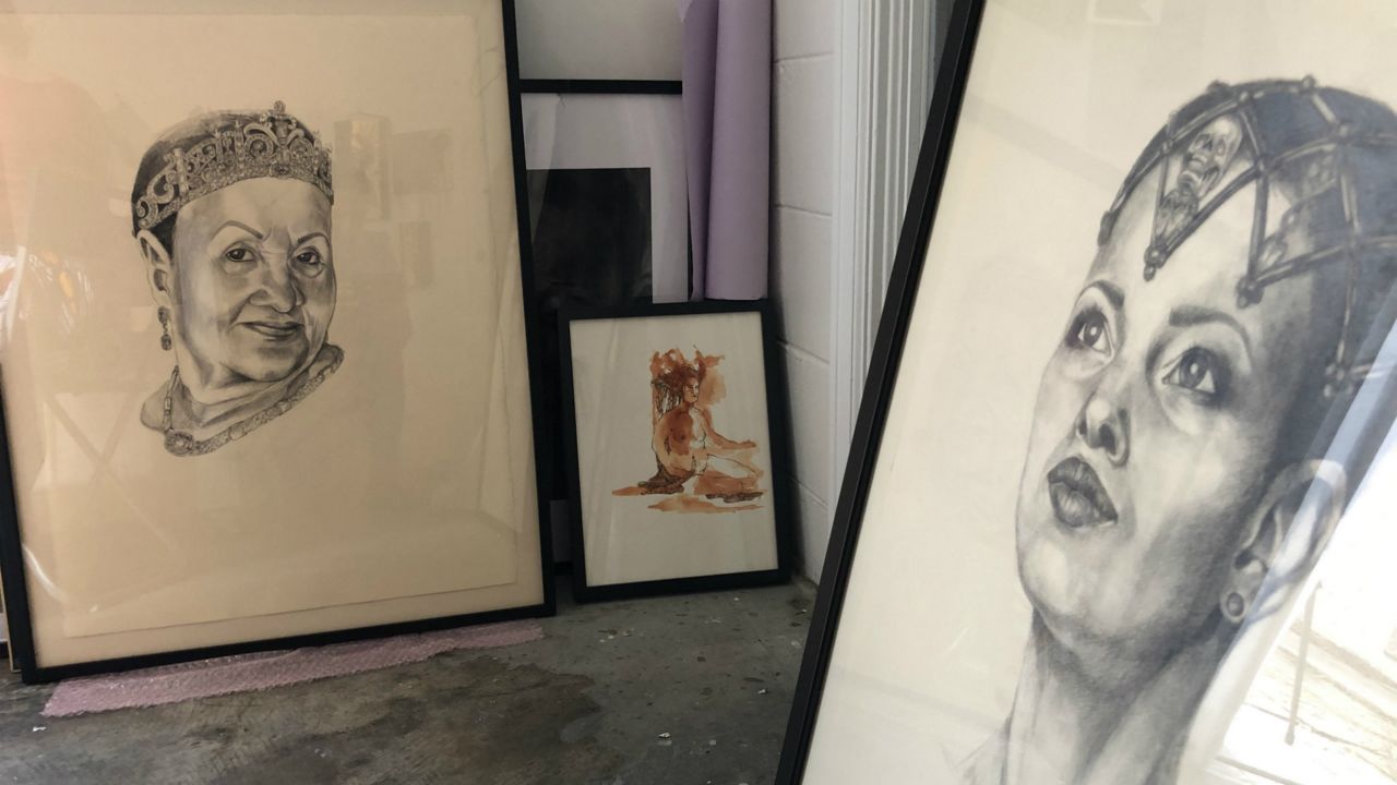 Woman Celebrates, Embraces Afro-Latino Culture Through Art