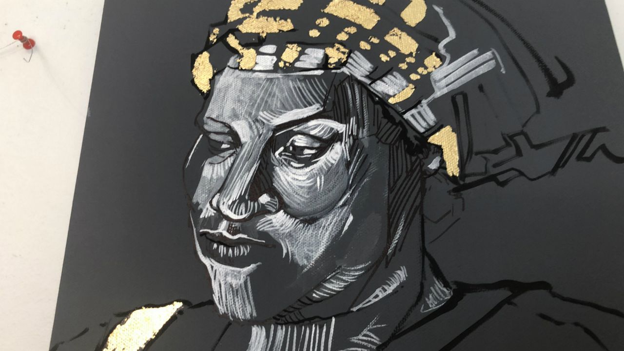 Woman Celebrates, Embraces Afro-Latino Culture Through Art