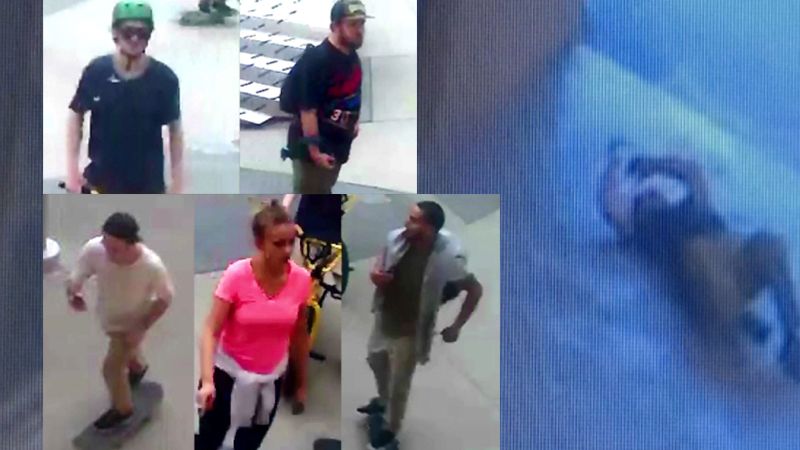 New footage in skateboard attack on Chapel Hill maintenance worker