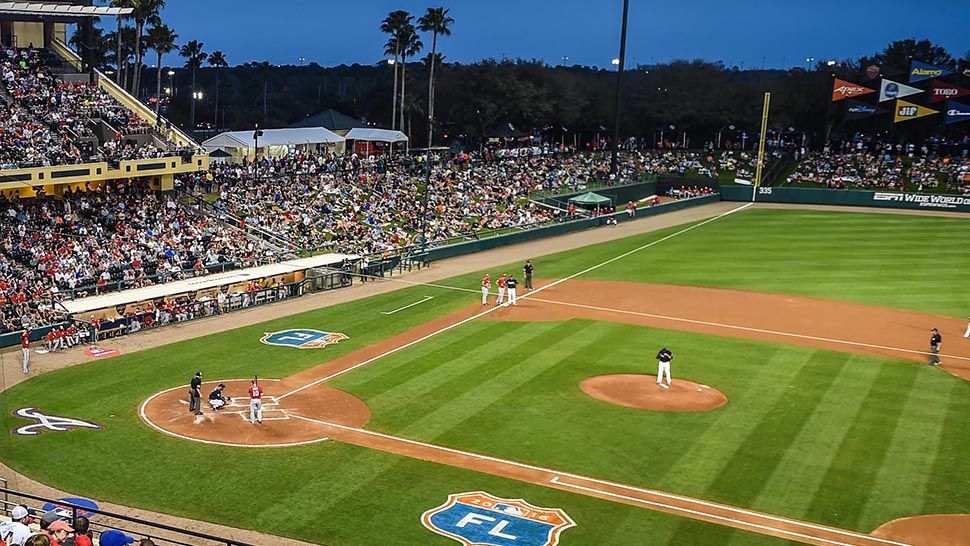 Braves Hold Final Spring Training at Disney World