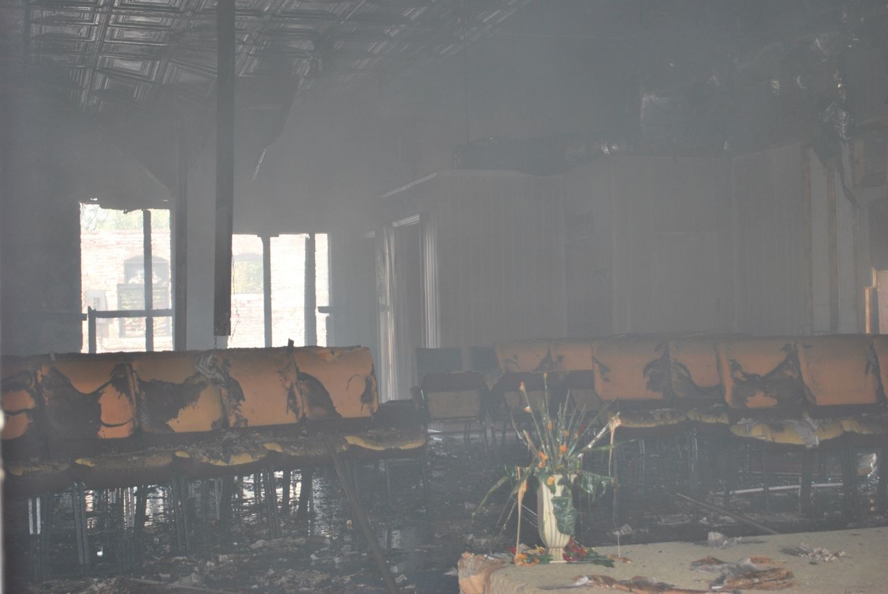 Fire Damages Church in Gastonia