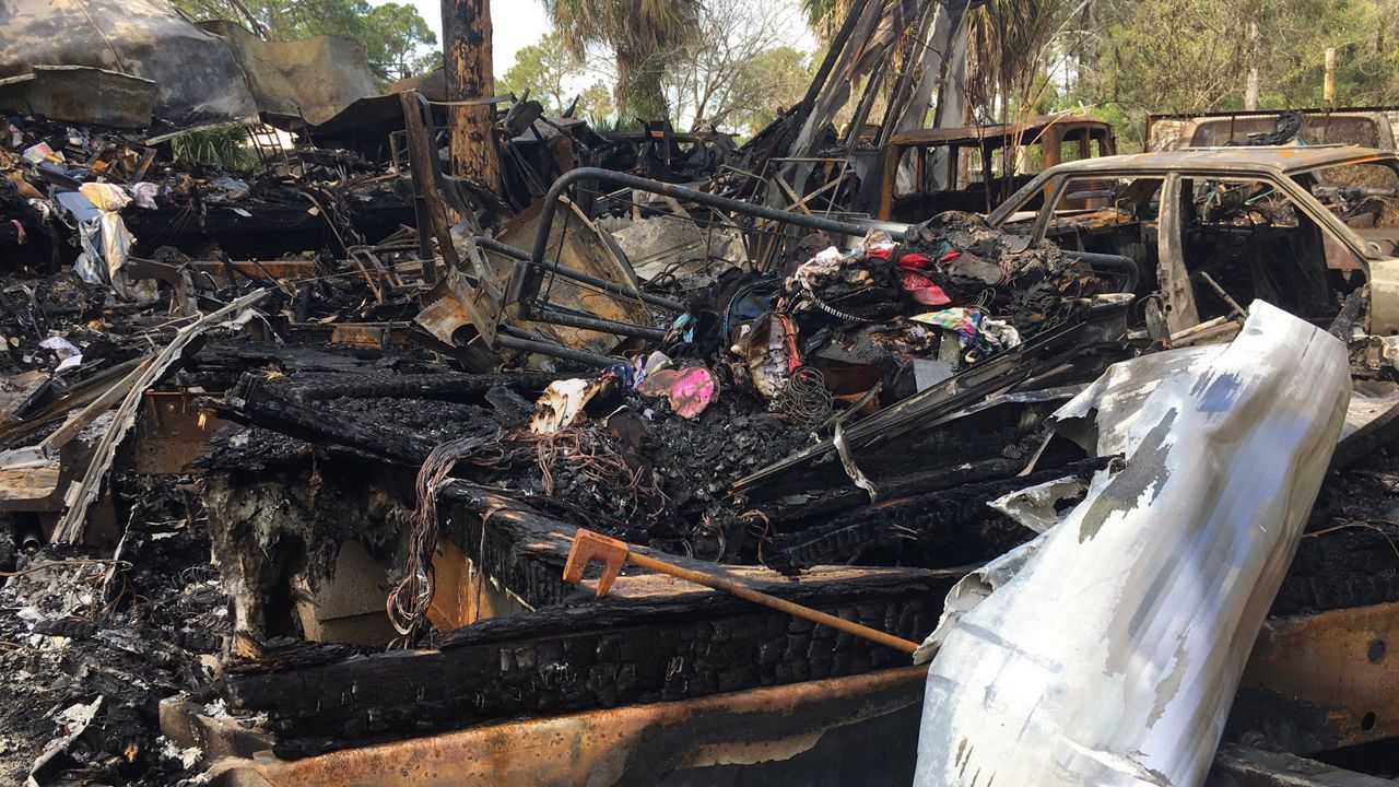 Man Severely Burned in Spring Hill Fire