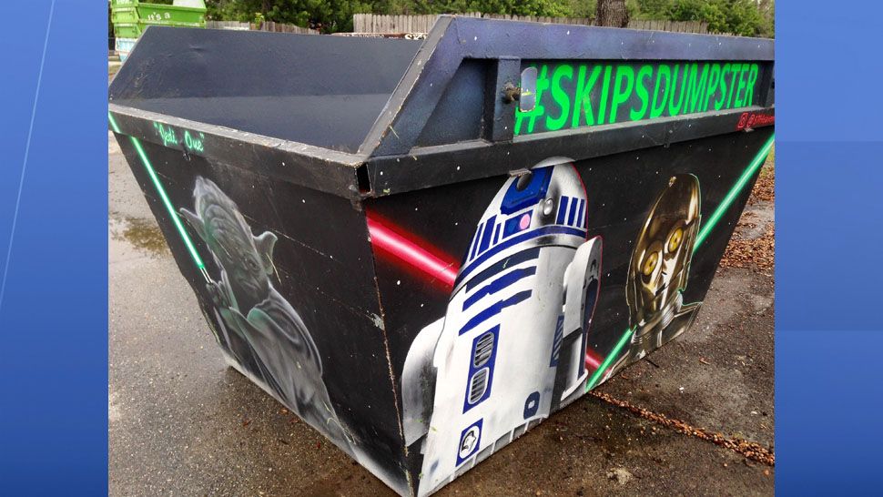 Pinellas Business Offers Dumpsters as Canvass for Murals