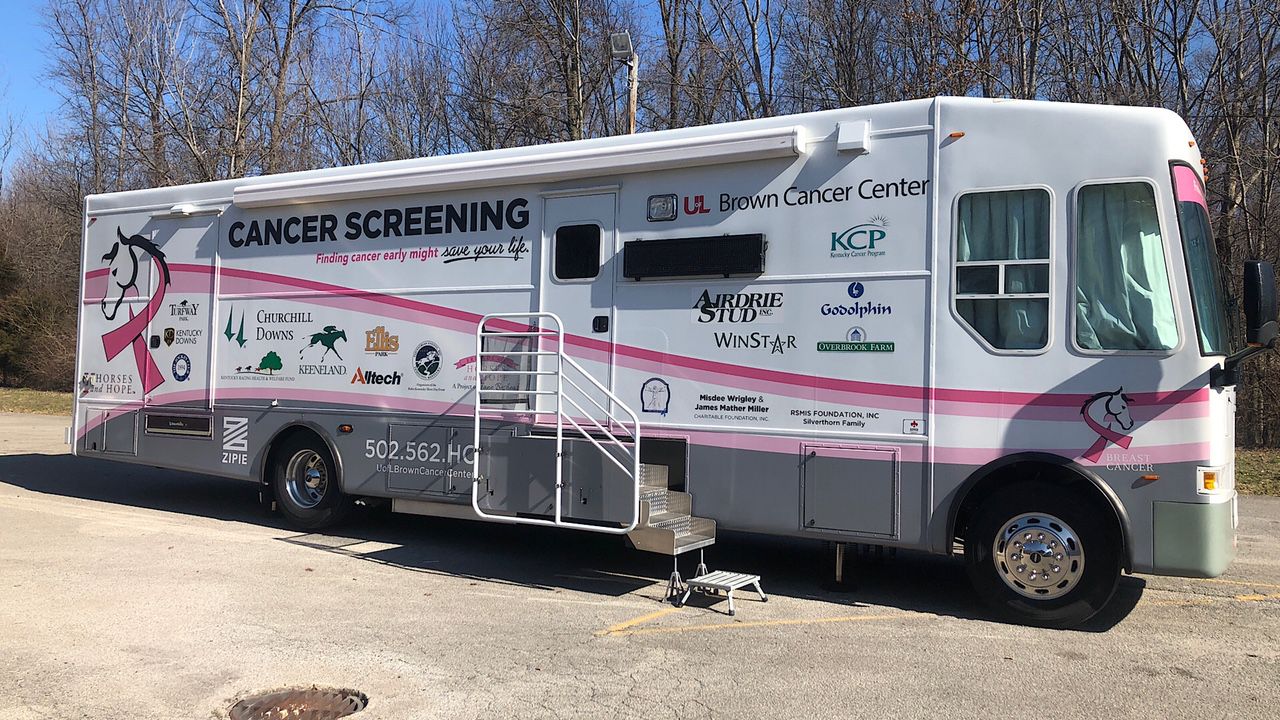 Kentucky Cancer Program UofL Brown Cancer Center RV Brings Mammogram ...