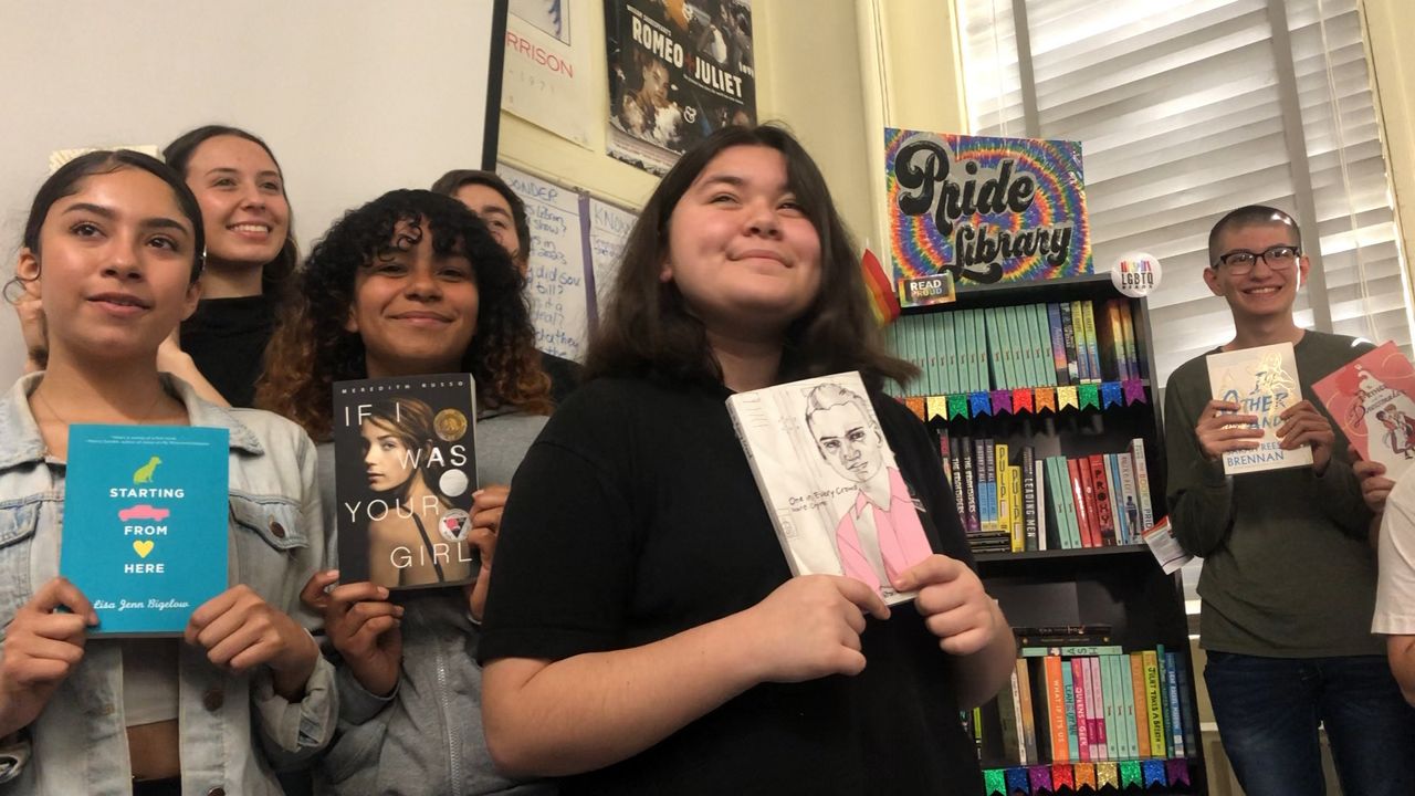 LGBTQ Library Unveiled at San Pedro High School