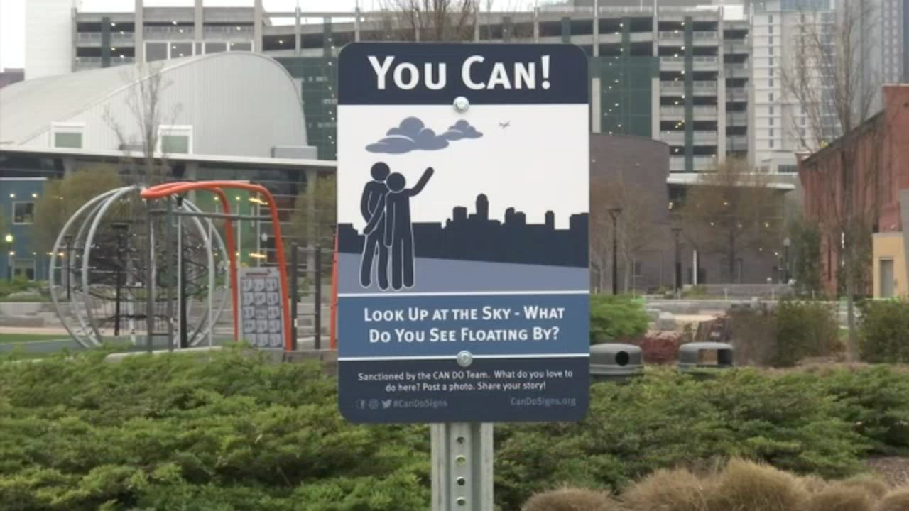 New 'Can Do' signs in Charlotte