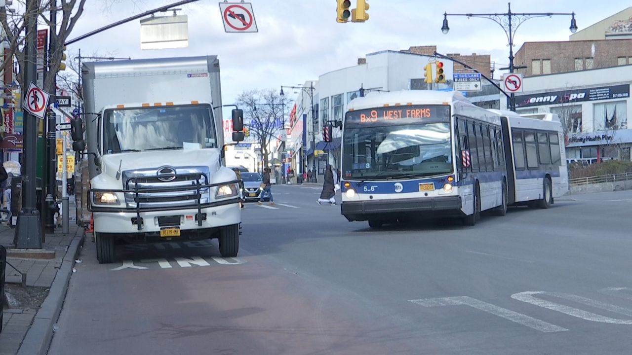 bus lane enforcement MTA testing pilot program for camera system to ...